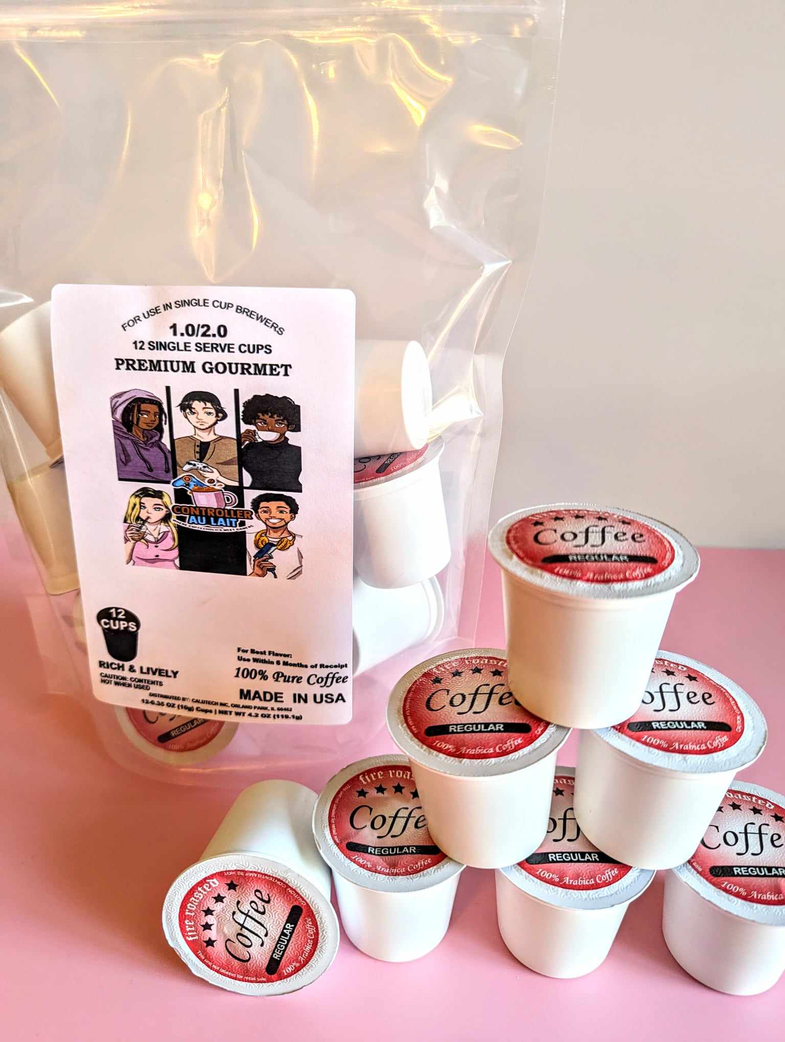 12 Pack Single Serve Coffee Capsules – Controller Au Lait